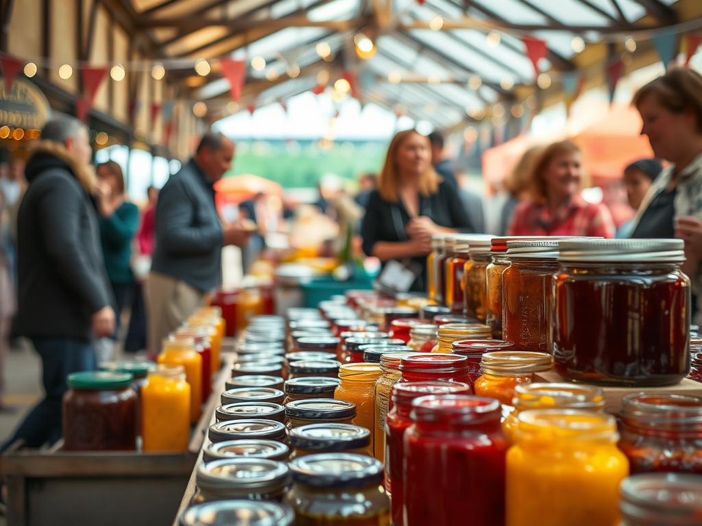 Saturday’s other stalls – Swallowtail Preserves – Swallowtail Preserves